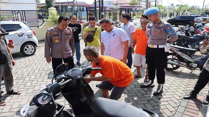 Kronologi Penangkapan Komplotan Pencuri Sepeda Motor di Pariaman, Polisi Lakukan Tembakan ...