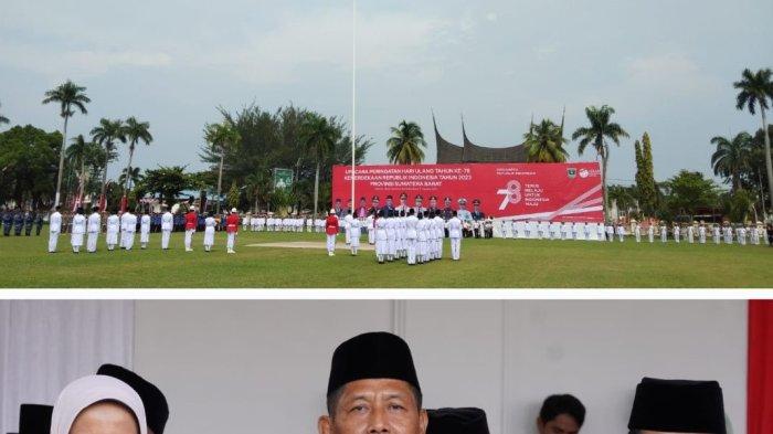 Kakanwil Kemenkumham Sumbar Hadiri Upacara Peringatan Hut Kemerdekaan