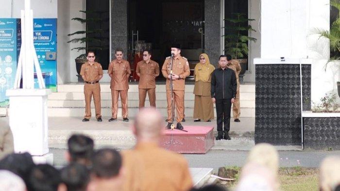 Wakil Walikota Solok Pimpin Apel Perdana Pasca Libur Lebaran 1445 Hijriyah - Tribunpadang.com
