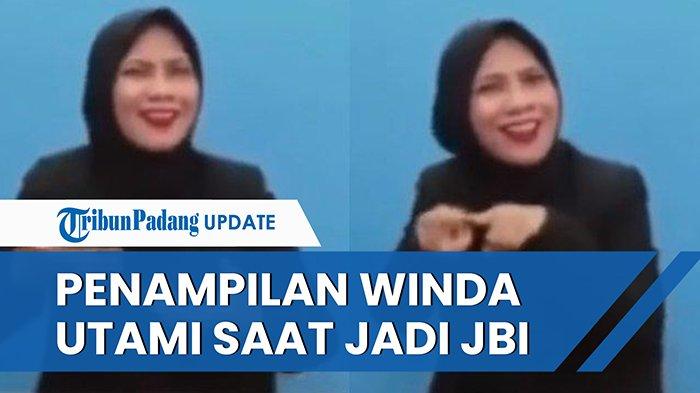 Berjoget saat Interpretasi Lagu Ojo Dibandingke, Juru Bahasa Isyarat Winda Utami Mendadak Viral ...