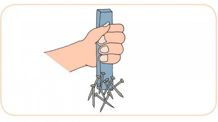 Apa yang Menyebabkan Jarum Menempel pada Batang Magnet? - Tribunpadang.com