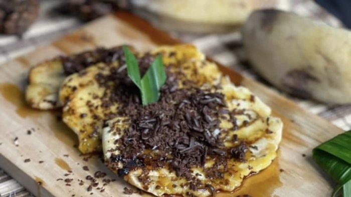 Banana Toast Padang 'Caramel Gula Aren yang Bikin Nagih' - Tribunpadang.com