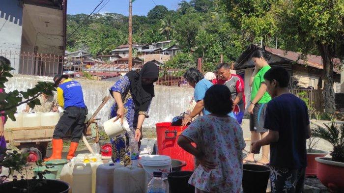 Sejumlah Wilayah di Padang Kekeringan, BPBD Sebut Sudah Salurkan 80 Ribu Liter Air Bersih pada ...
