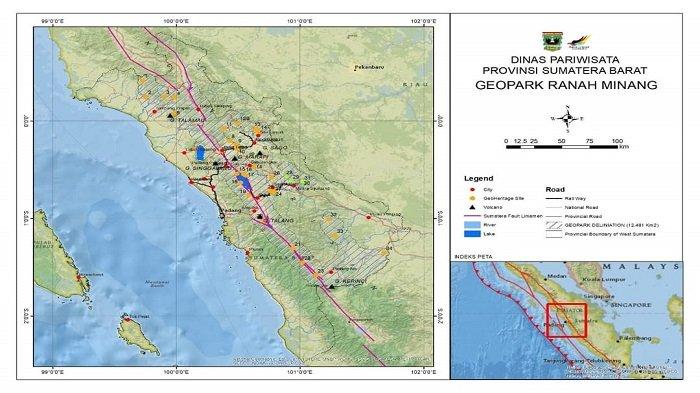 Fenomena Patahan Besar Sumatera, dan Delineasi Kawasan Geopark Ranah ...