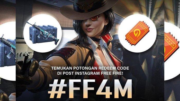 Bocoran Kode Redeem Free Fire Terbaru Kelanjutan FF4M, Sudah Ada 3 Lagi ...
