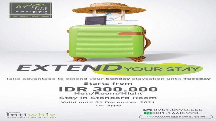 Whiz Prime Hotel Padang Tawarkan Promo Harga Kamar Mulai Rp 300 Ribu ...