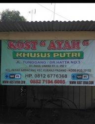 TRIBUNWIKI: Kost Putri Dekat Kampus Unand Harga Mulai Rp 150 ribu, Ini ...