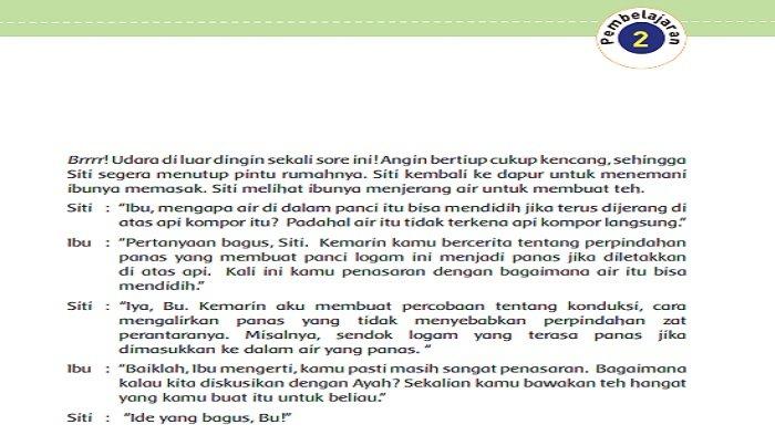 Simak Kunci Jawaban Tematik Tema 6 Kelas 5 Halaman 81, 82, 84, dan 88, Pembelajaran 2 Subtema 2 ...