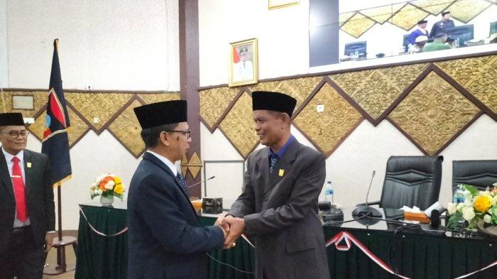 Muhammad Fauzi Dikukuhkan Jadi Anggota DPRD Padang, PAW Azwar Siry yang ...