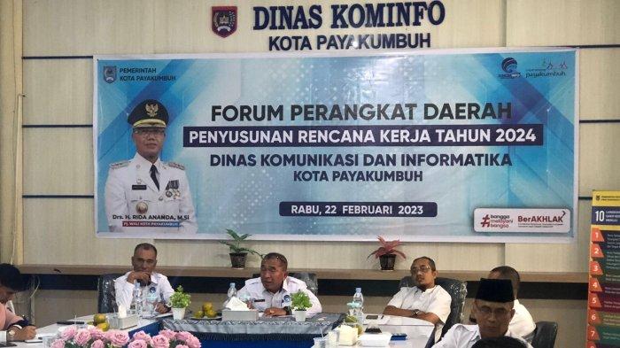 Sampaikan Renja 2024, Diskominfo Gelar FPD, dan FKP Tahun 2023 - Tribunpadang.com