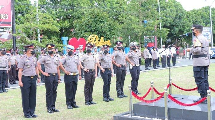 44 Personel Polres Payakumbuh Naik Pangkat Setingkat Lebih Tinggi