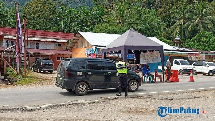 Terungkap di Posko Perbatasan Padang - Painan: Niat ke Padang Hendak ...