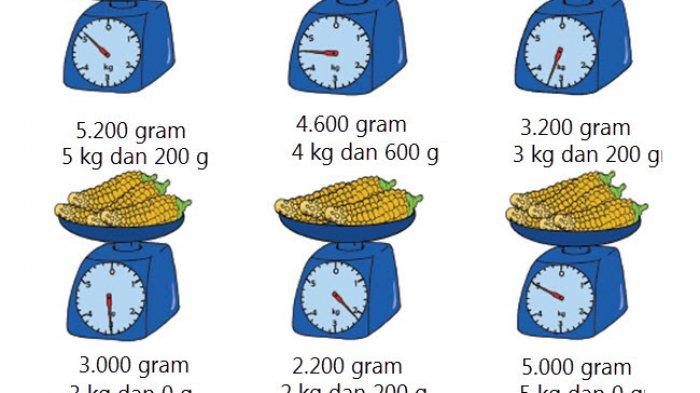 Bantulah Lani Cara Membaca Timbangan Kue! Gunakan Satuan Kilogram dan ...