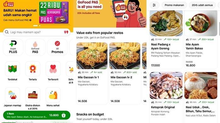 Pertama di Indonesia, GoFood PAS Hadirkan Kurasi Menu Lengkap, Harga ...