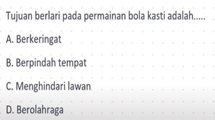 35 Latihan Soal Sumatif Tengah Semester 1 PJOK Kelas 4 SD Kurikulum Merdeka, lengkap Kunci ...