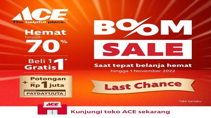 Belanja Akhir Bulan di ACE Indonesia, Banjir Promo hingga 70 Persen ...