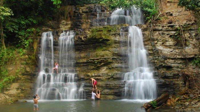 Liburan Akhir Tahun, Coba Kunjungi Air Terjun Curup Lungkuk di Ogan Komering Ulu Selatan, Sumsel ...