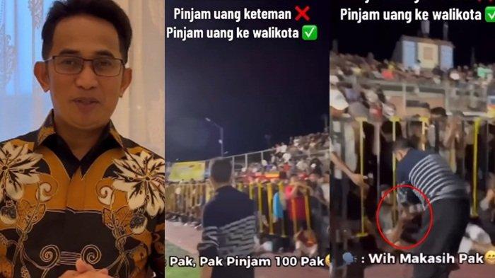 Viral Seorang Pria Teriak Pinjam Seratus ke Wali Kota Balikpapan, Reaksi Rahmad Ma'sud Tuai ...