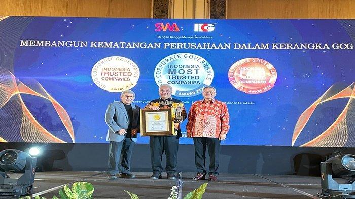 Bank Sumsel Babel Raih Penghargaan Trusted Company dari IICG - Sripoku.com