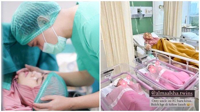 Menanti 4 Tahun, Anisa Rahma Langsung Dikaruniai Anak Kembar Perempuan, Program Bayi Tabung ...
