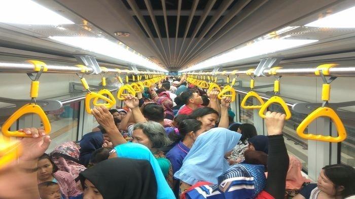 Siap-siap Naik LRT Sumsel Gratis, HUT Bhayangkara ke-77, Masyarakat Palembang Harus Tunjukkan ...
