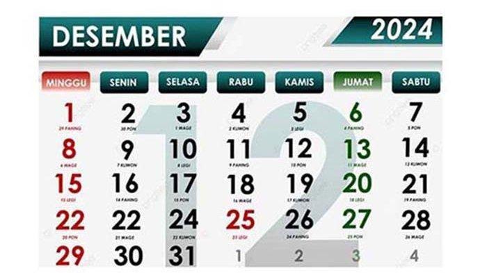 Daftar Lengkap Tanggal Merah Desember 2024, Hari Peringatan Nasional ...