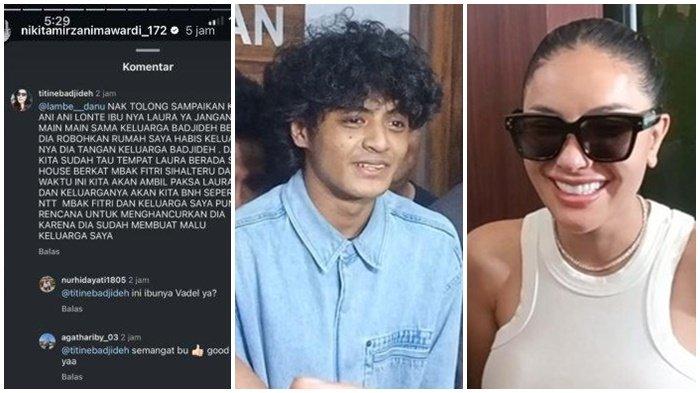 Klarifikasi Vadel Badjideh Usai Heboh Akun Ibunda Disebut Ancam Nikita Mirzani, Pacar Lolly ...