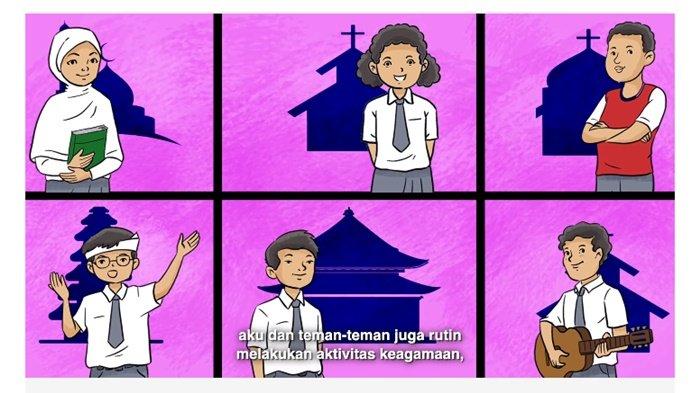 Jawaban Berikut yang Bukan Elemen dari Dimensi Beriman, Bertakwa kepada Tuhan YME & Berakhlak ...