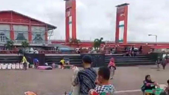 Libur Tahun Baru, Wisatawan dari Berbagai Daerah di Sumsel Serbu BKB ...