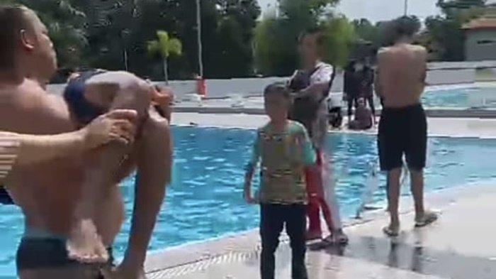 Berenang di Kolam Renang Tirta Randik Bocah 11 Tahun Tenggelam, Jaket Pelampung Korban Terlepas ...
