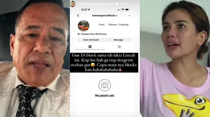 Bukti Cekcok Nikita Mirzani dan Hotman Paris Terkuak, Instagram Diblokir, Masalah Jiwa ...
