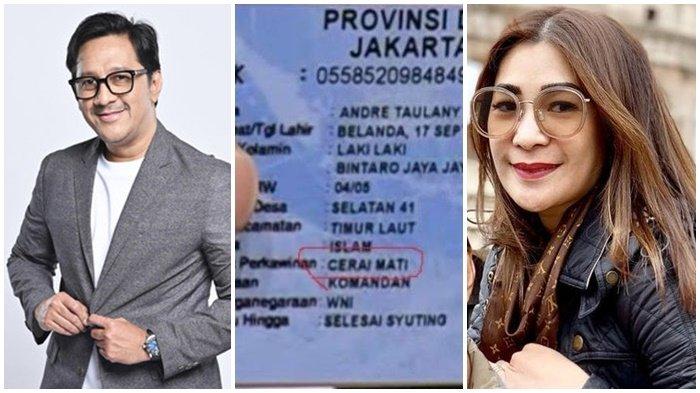 Candaan Lawas Andre Taulany bak Jadi Doa, Status Perkawinan Tertera di ...