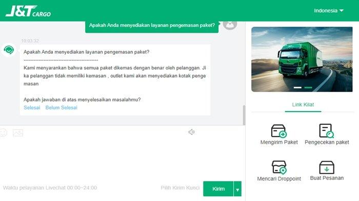 CARA Cek Resi JNT Cargo dan Informasi Layanan Pengemasan di Outlet JNT ...