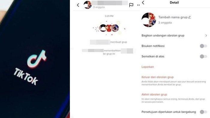 CARA Membuat Grup Percakapan di TikTok, Komunikasi Lebih Mudah & Bisa Kirim Video Lebih dari 1 ...