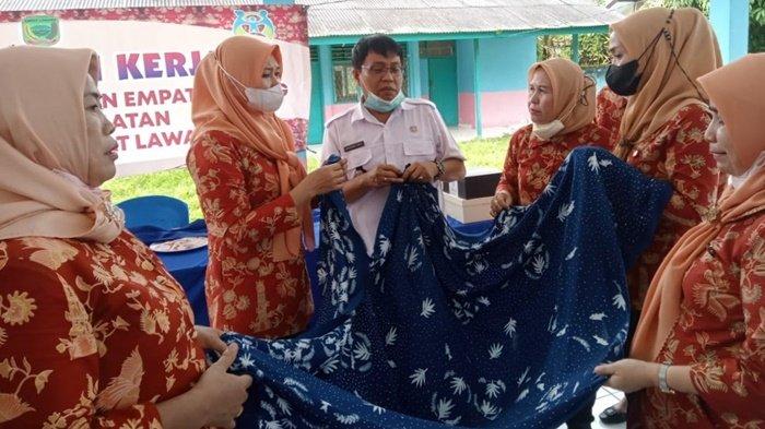 Motif Ikan Semah, Bambu dan Padi Pulut, Ciri Khas Batik Lemang dari Pasemah Air Keruh Empat ...
