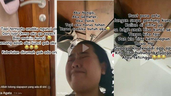 Viral Curhat Wanita Terkunci di Kamar Ulah Anak Balitanya, Nangis tak Ada Penolong, Endingnya ...