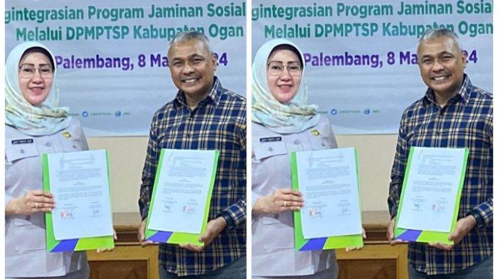 Beri Perlindungan Kepada Para Pekerja, DPMPTSP Ogan Ilir Kerjasama dengan BPJS Ketenagakerjaan ...