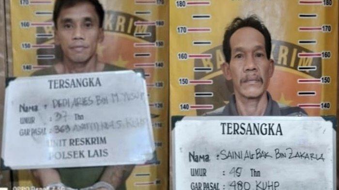 Pencuri dan Penadah Besi Tower SUTET Diamankan Polsek Lais - Sripoku.com Pencuri dan Penadah Besi Tower SUTET Diamankan Polsek Lais - Sripoku.com