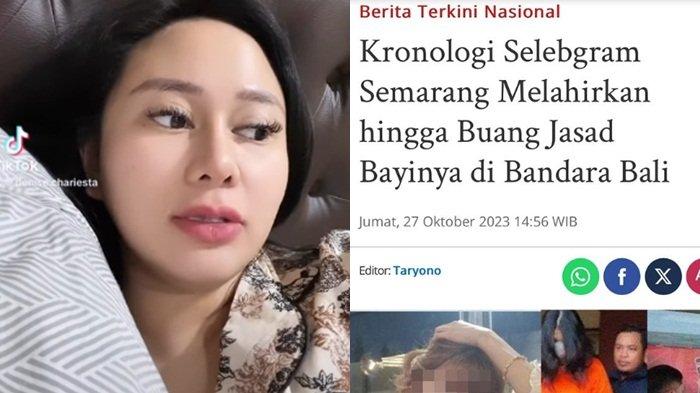 Komentari Kasus Selebgram Semarang Buang Jasad Bayi di Bandara Bali, Denise Chariesta Singgung ...