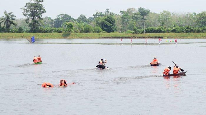 Detik-detik Peserta Lomba Biduk di Danau Aur Musi Rawas Tenggelam ...