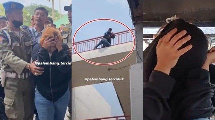 Detik-detik Wanita Nekat Lompat dari Jembatan Ampera, Saksi Mata Kaget ...