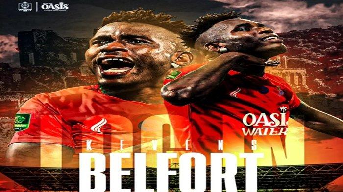 Dicoret dari Sriwijaya FC, Kervens Belfort Resmi Gabung Persijap Jepara ...