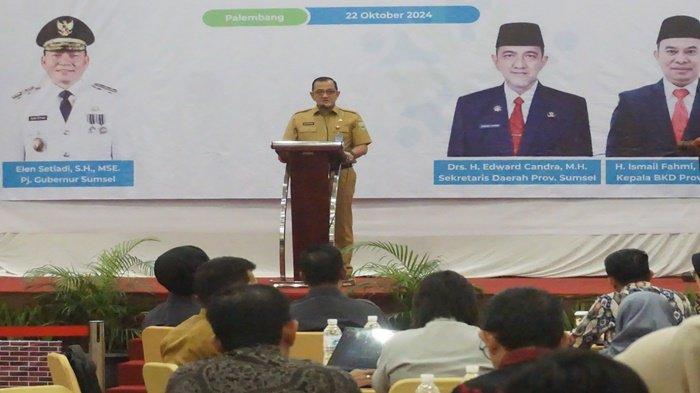 Edward Candra Buka Rakor BKD - BKPSDM se-Sumsel, Forum Komunikasi dan ...