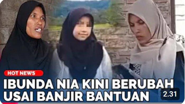 Video Ibu Nia Penjual Gorengan Kini Berubah Usai Banjir Bantuan Tenteng Tas Branded Rumah ...