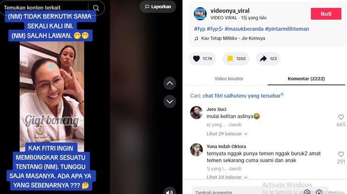 Diduga Pecah Kongsi, Fitri Salhuteru Hampir Keceplos Bongkar Aib, Nasib Nikita Mirzani ...