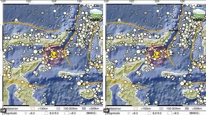 Info Gempa Hari ini Kamis, 6 April, Magnitudo 3.4 di Boolang Uki ...