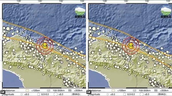 Info Gempa Hari ini Minggu, 2 April, Magnitudo 3.8 di Jayapura, Papua ... Info Gempa Hari ini Minggu, 2 April, Magnitudo 3.8 di Jayapura, Papua ...