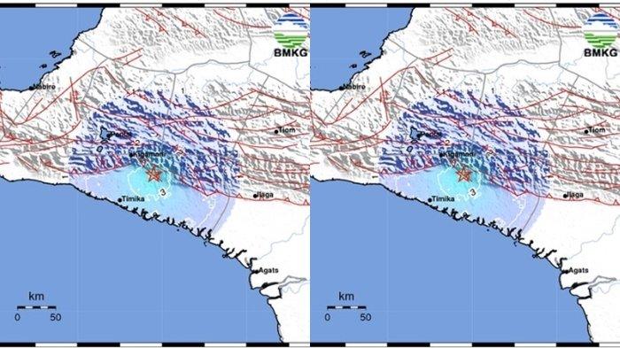 Info Gempa Hari ini Minggu, 2 April, Magnitudo 4.5 di Mimika, Papua ... Info Gempa Hari ini Minggu, 2 April, Magnitudo 4.5 di Mimika, Papua ...