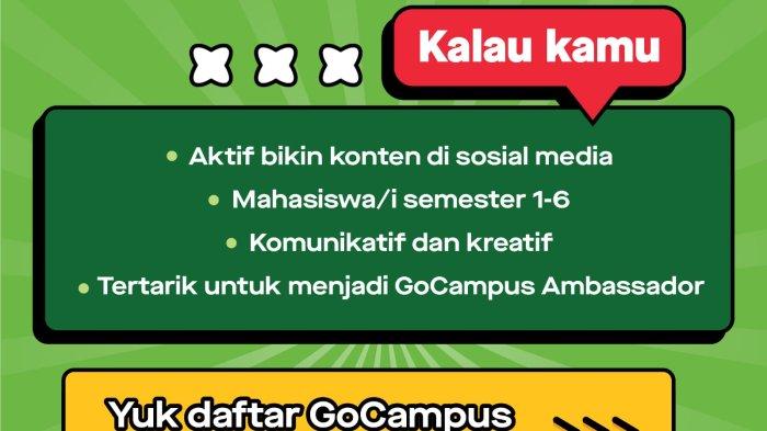Gojek Luncurkan GoCampus Ambassador, Mudahkan Mahasiswa Lewat Solusi Hemat & Cakap Teknologi ...