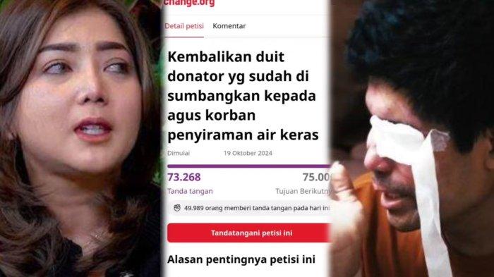 Hasil Petisi Kembalikan Donasi Tembus 70 Ribu Lebih, Agus Kini Menyesal, Novi dan Polisi Buka ...